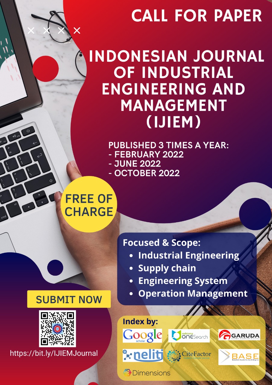 IJIEM - Indonesian Journal of Industrial Engineering and Management